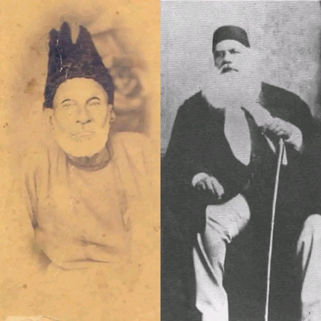 Mirza Ghalib and Sir Syed an educationist and activist. – Aal-e-Qutub ...