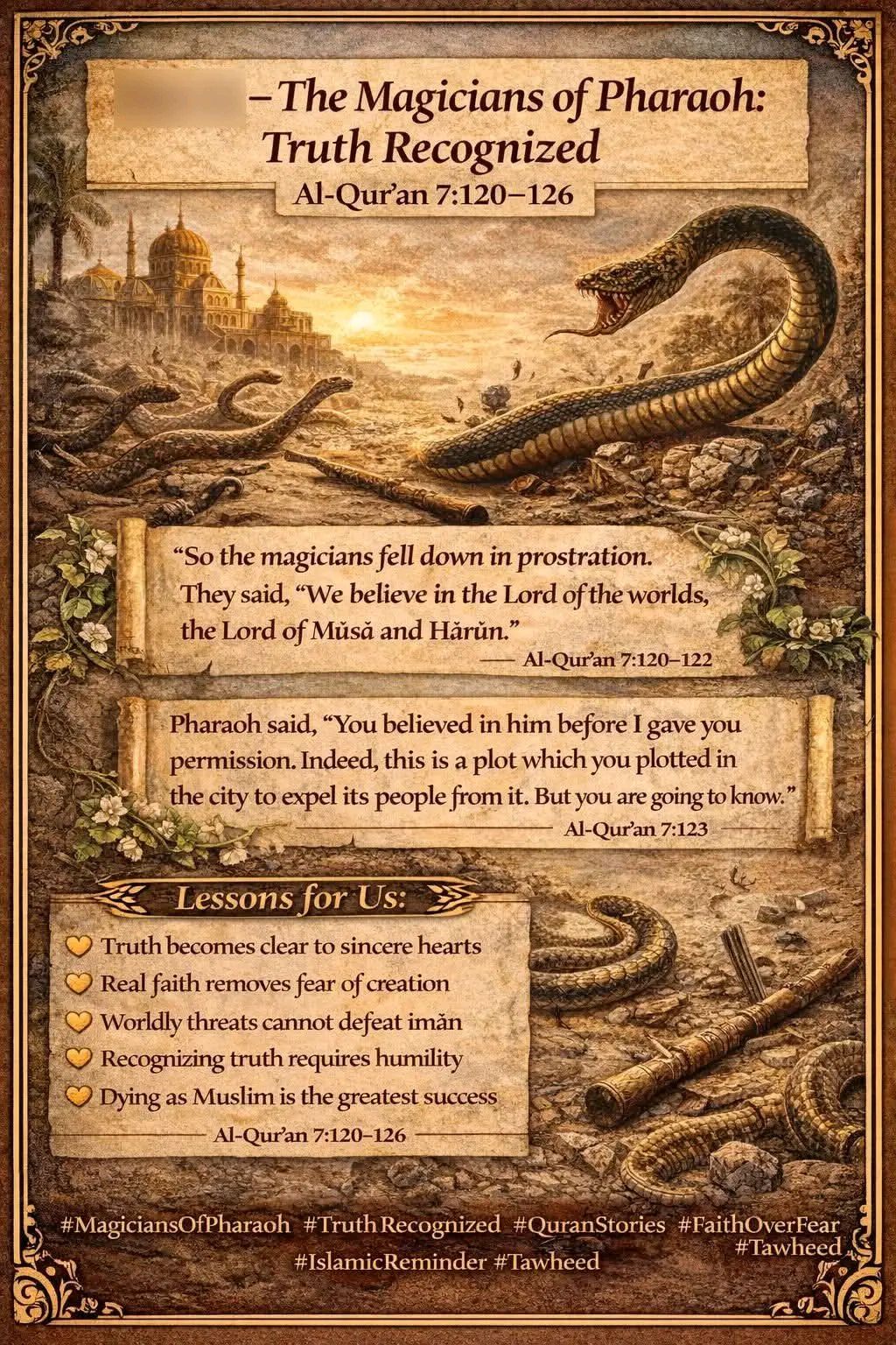 The Magicians of Pharaoh: Truth Recognized – Aal-e-Qutub Aal-e-Syed ...