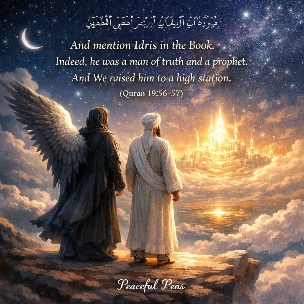 The Story of Prophet Idris عليه السلام and the Angel of Death – Aal-e ...